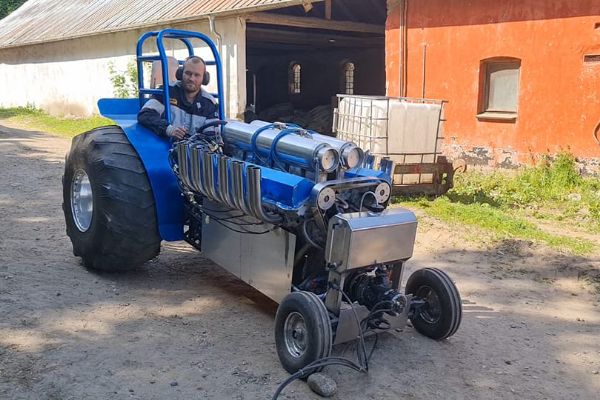 Mini Modified 950kg - Dansk Tractor Pulling