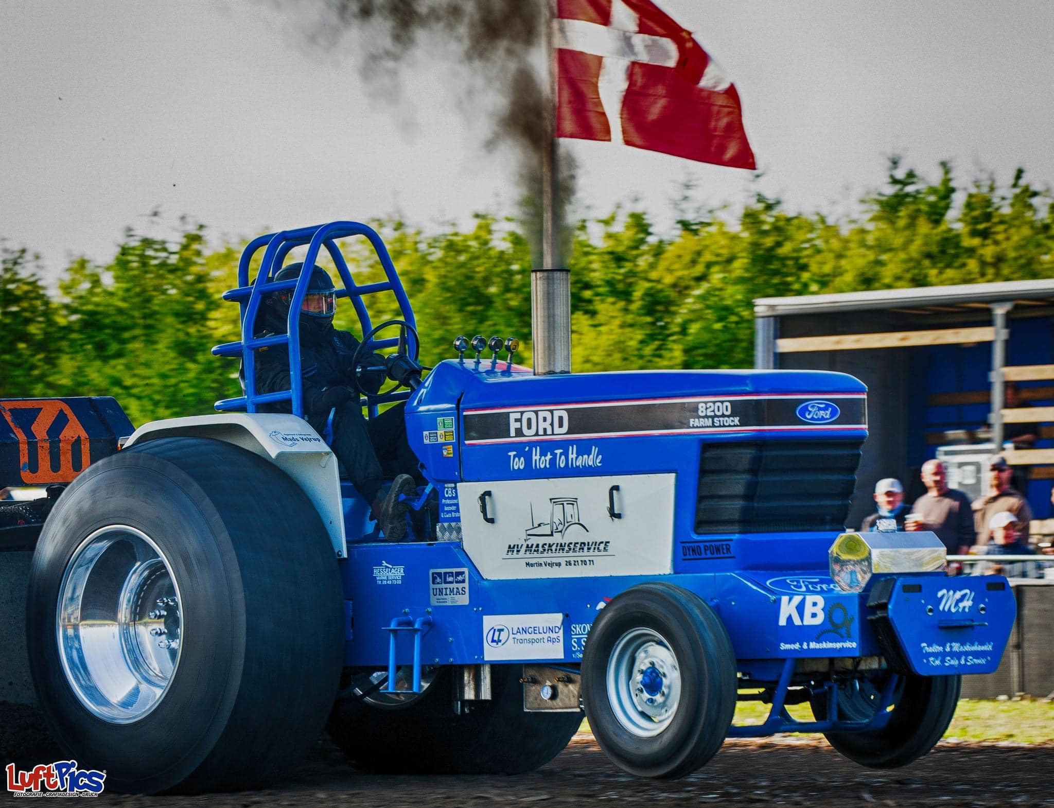 3600kg Farmstock - Dansk Tractor Pulling